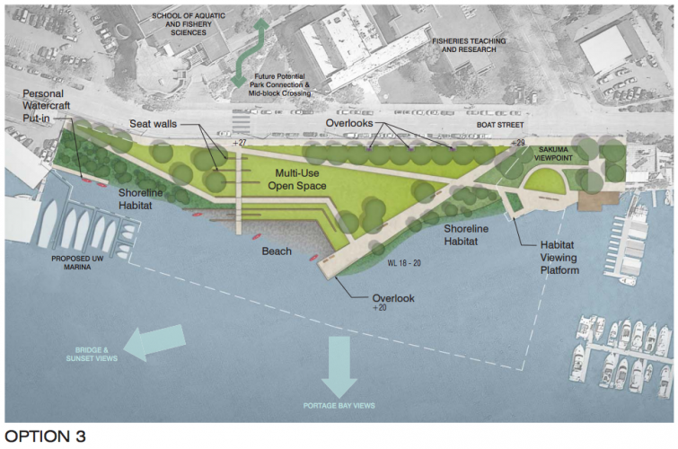 Portage Bay Park Moves Ahead To Final Design » The Urbanist