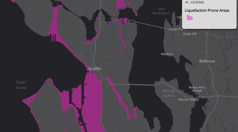 Map of the Week: Natural Hazards in Seattle » The Urbanist
