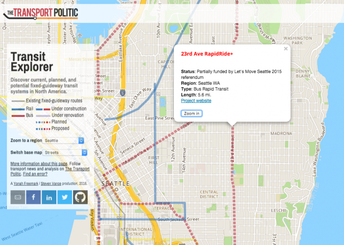 Map of the Week: Transit Explorer » The Urbanist