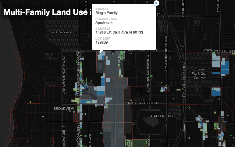 Map Of The Week: Multi-Family Housing In Single-Family Areas » The Urbanist