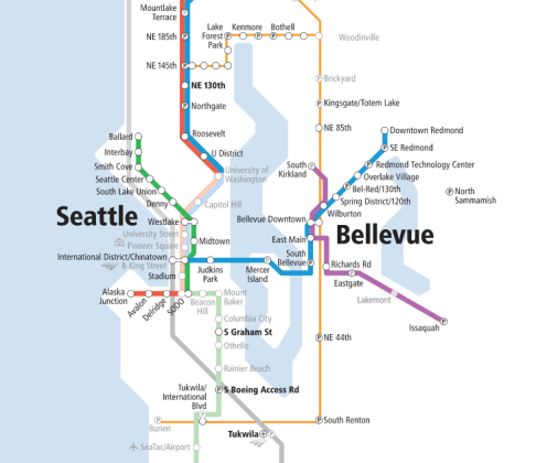 Map of the Week: Sound Transit’s New System Expansion Map » The Urbanist