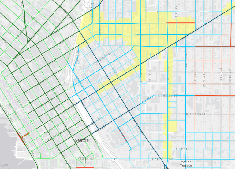 Map of the Week: Seattle’s Street Typologies » The Urbanist