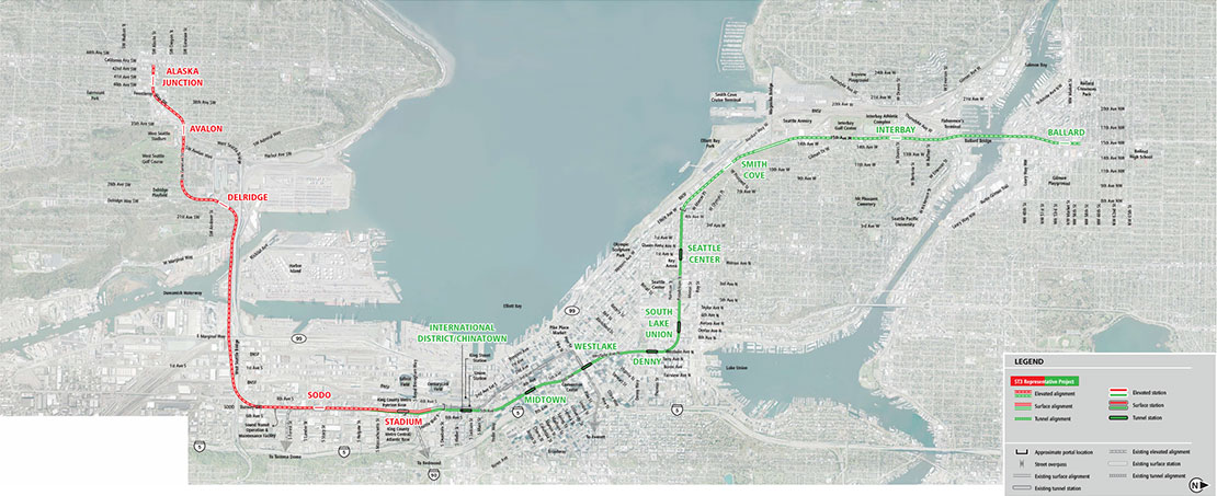Sound Transit Shares Complete Level 3 Alternative Concepts for West ...
