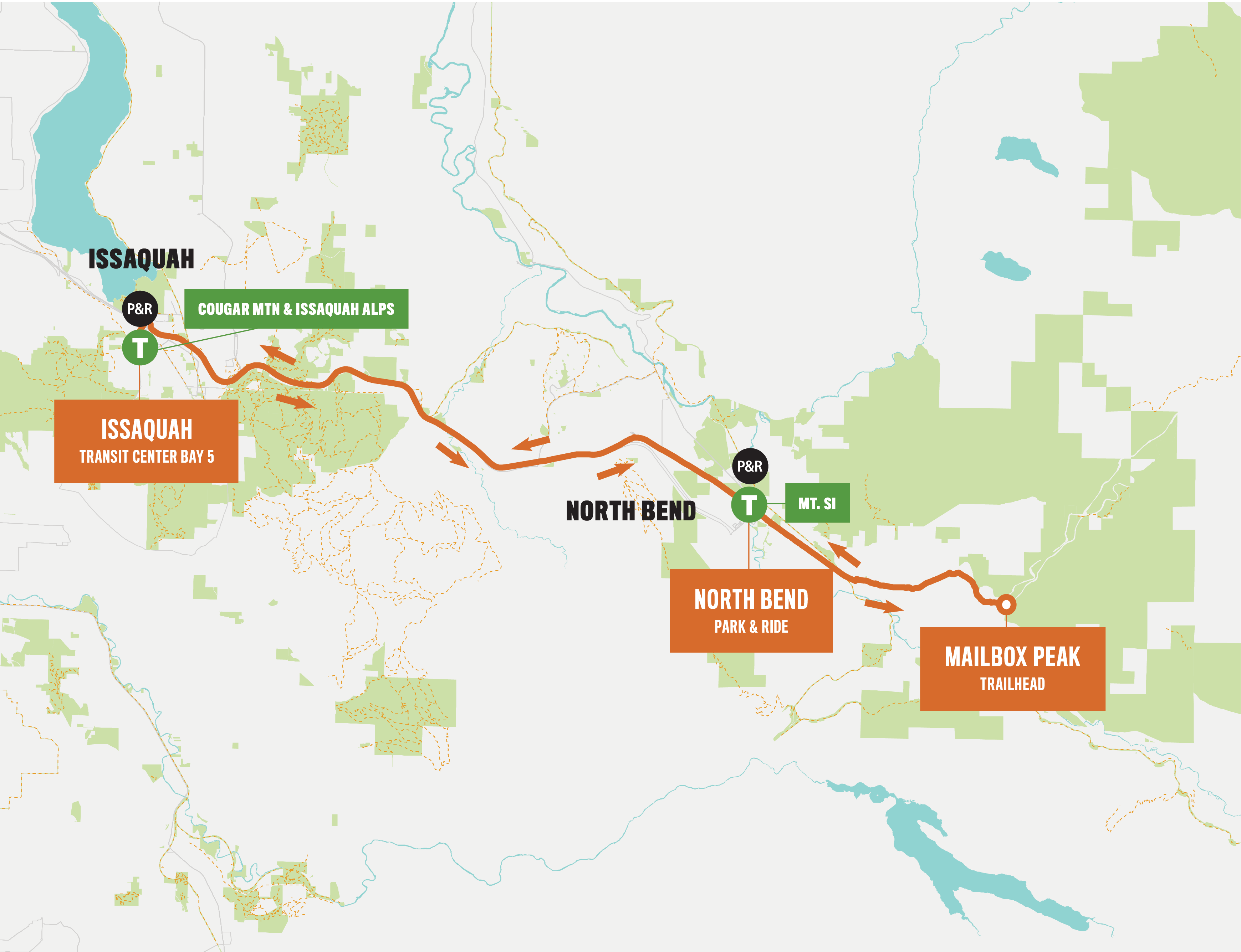 Trailhead Direct Returns for Another Season with Four Routes » The Urbanist