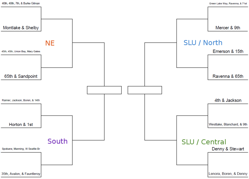 Vote for Seattle’s Worst Intersection: 2019 (Round 2) » The Urbanist