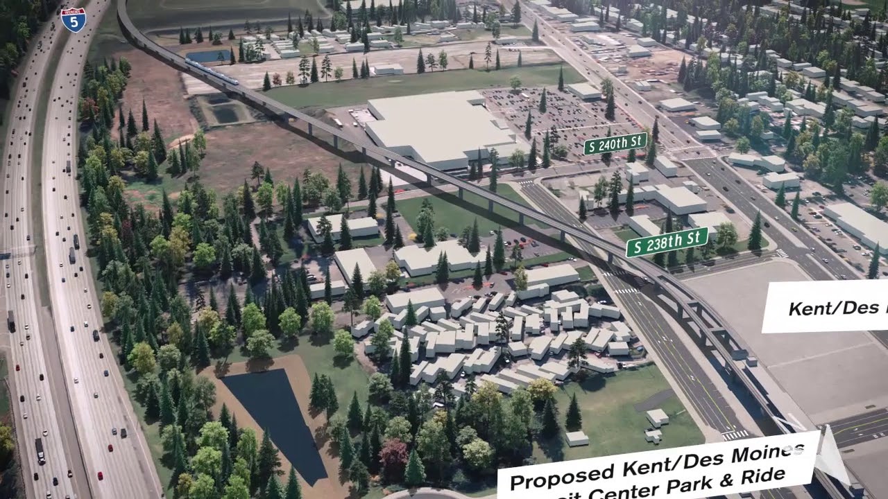 Sunday Video: Federal Way Link Extension Flythrough - The Urbanist