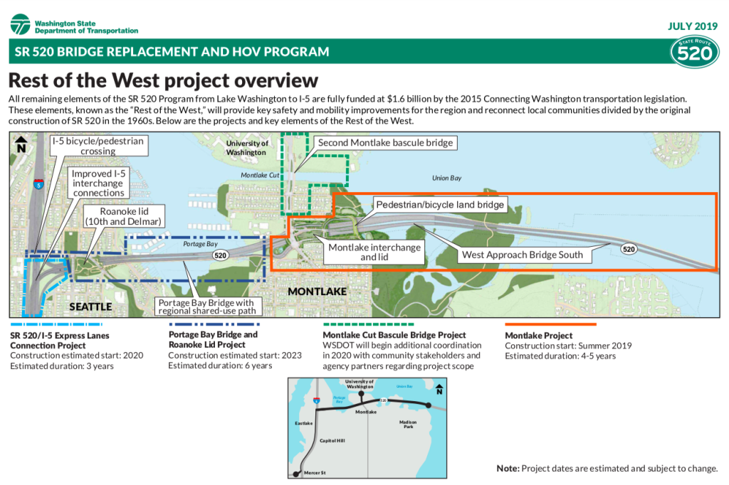 520 Portage Bay Bridge and Roanoke Lid Design Process Is Advancing ...