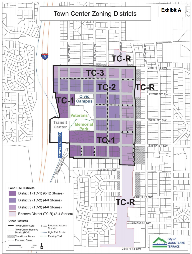 Mountlake Terrace’s Town Center Slowly Emerges Ahead of Light Rail ...