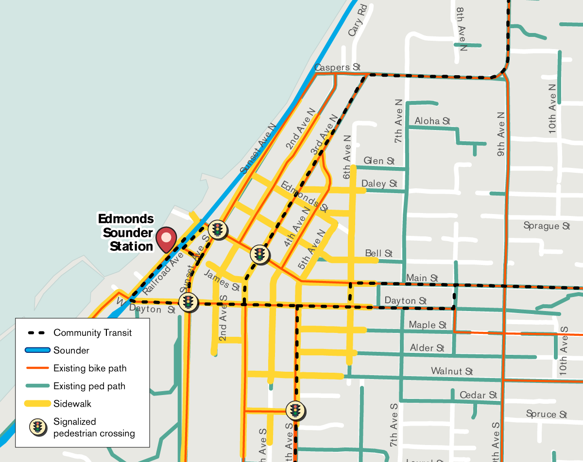 Edmonds and Mukilteo to See Sounder Station Access Improvements under ...