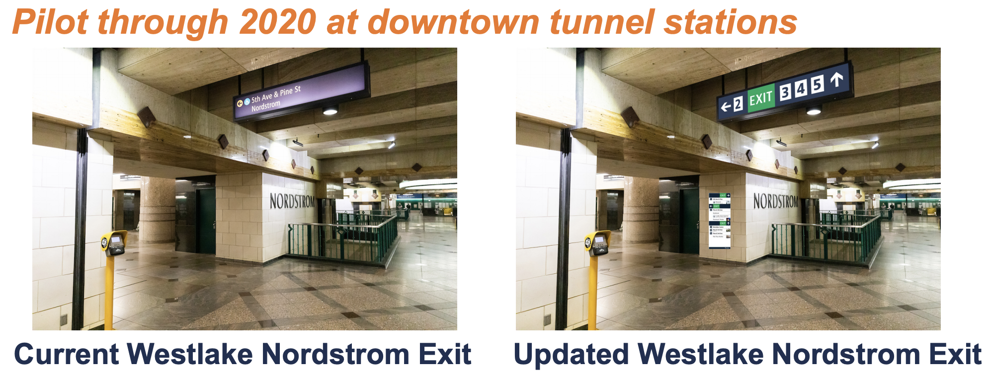 Sound Transit Modernizes Signage and Wayfinding Scheme - The Urbanist