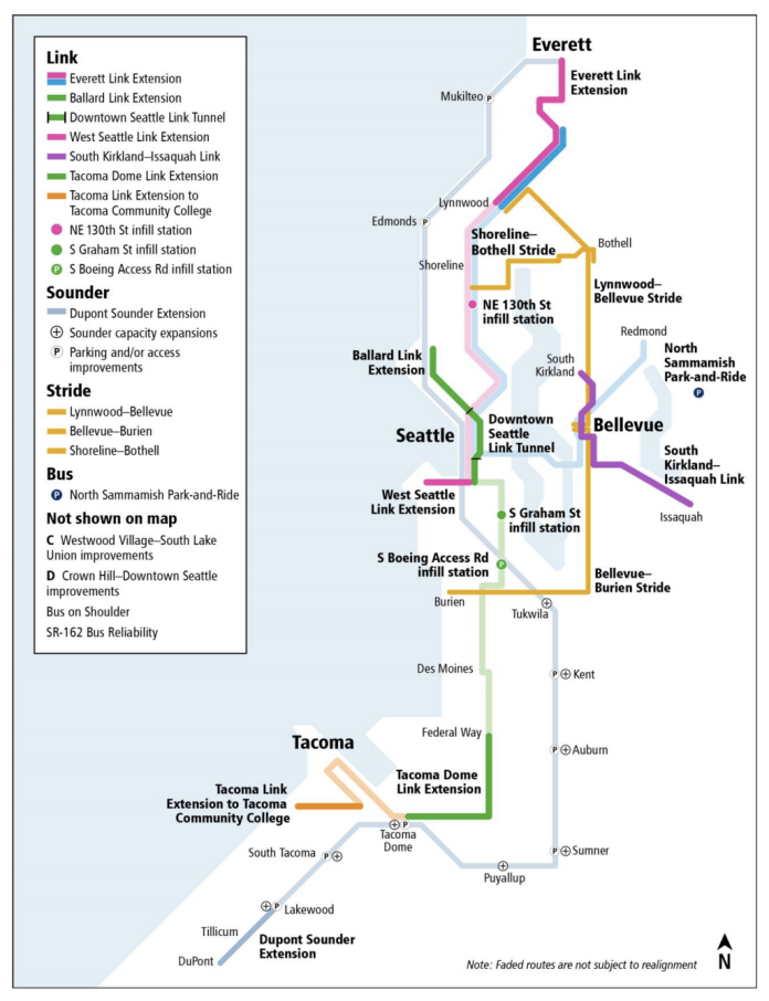 Sound Transit 3 Program Realignment Begins at Board Workshop » The Urbanist