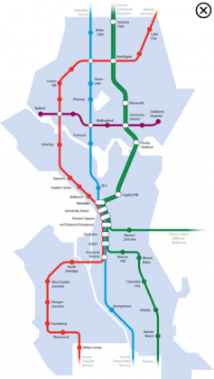 Seattle Subway’s 2021 Map Upgrades Light Rail Connections in Renton ...