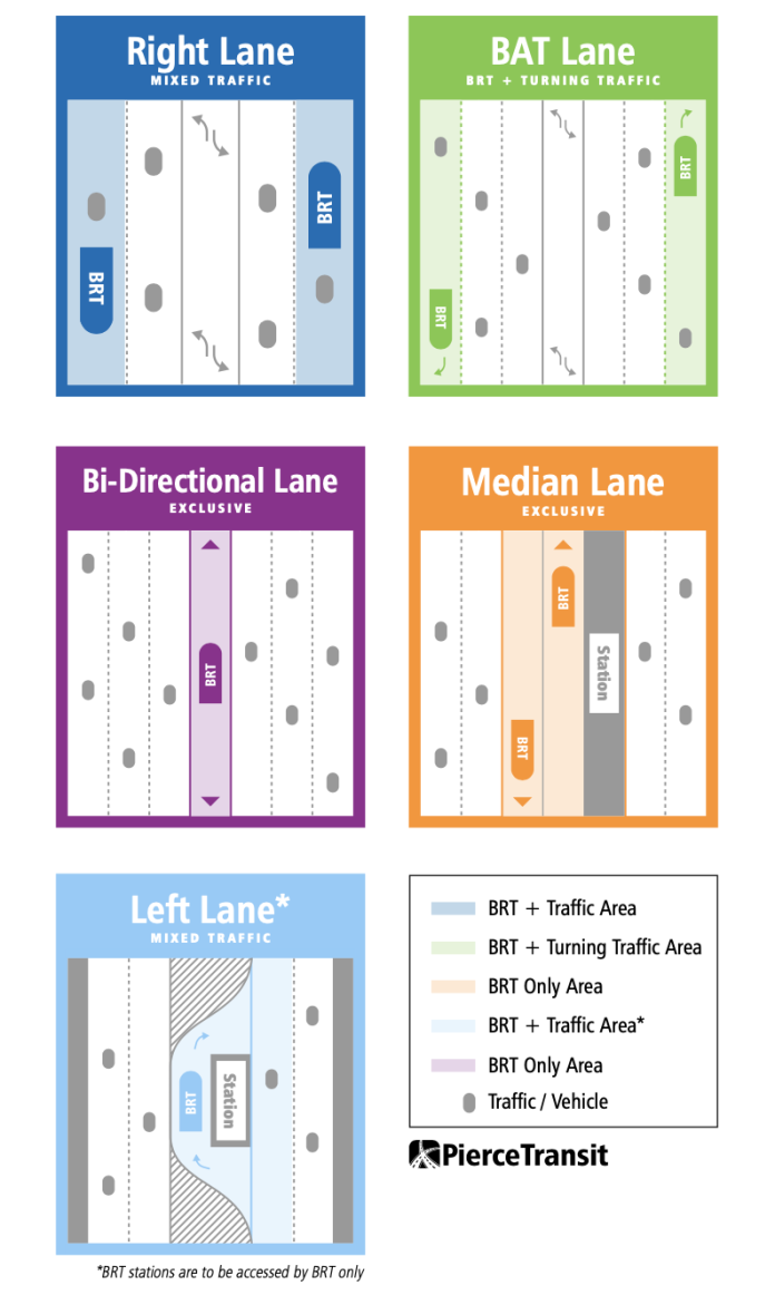 Pierce Transit Plans ‘Stream’ BRT Expansion, Bus Lane Cutbacks on First ...