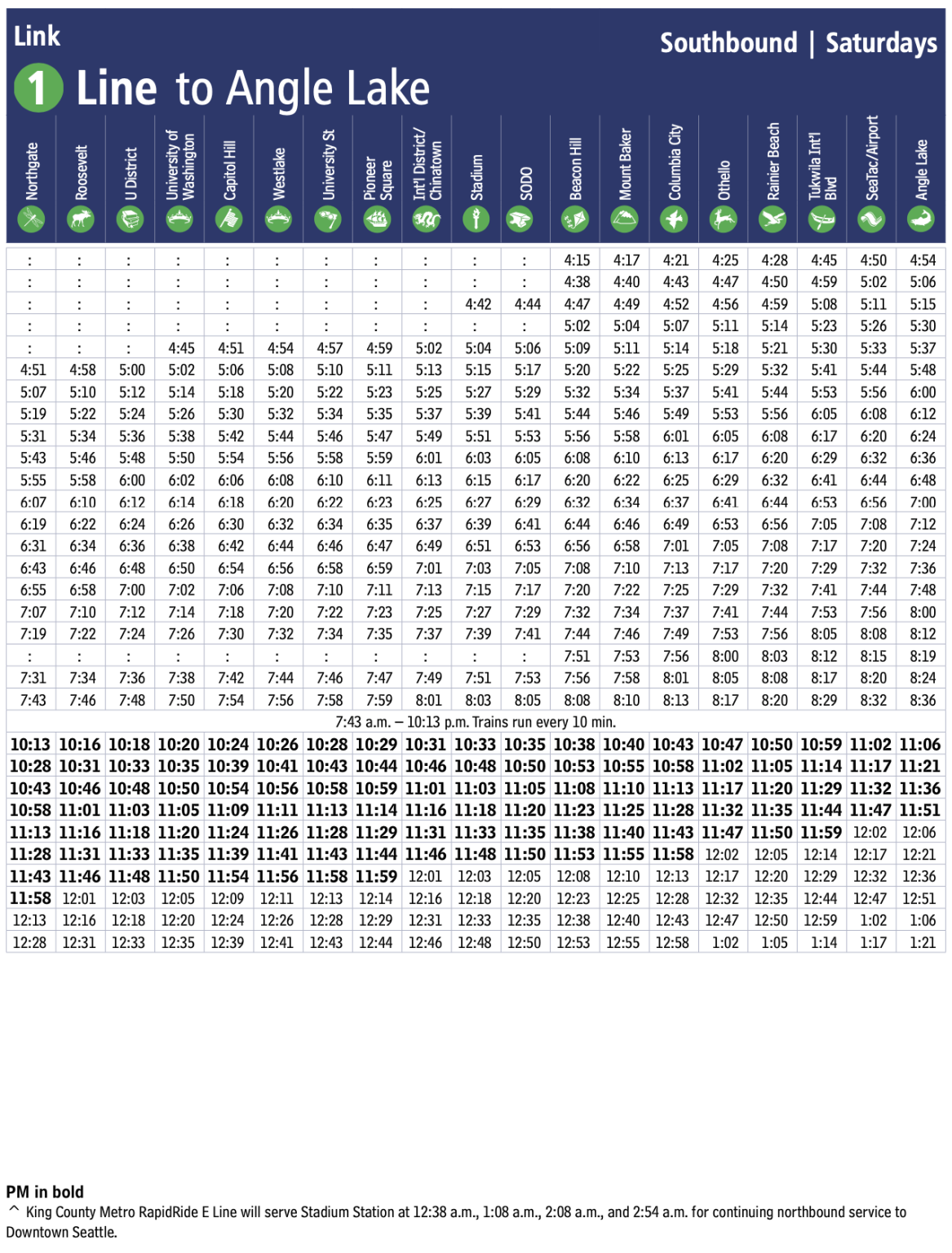 A Transit Rider’s Guide to the Northgate Link Light Rail Extension ...