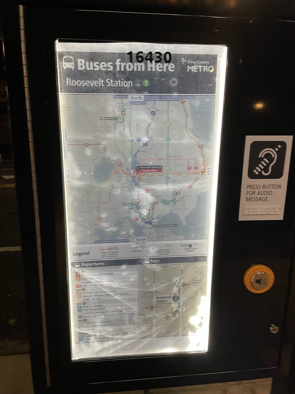 Metro Debuts New Digital Arrival Signs with More to Come » The Urbanist