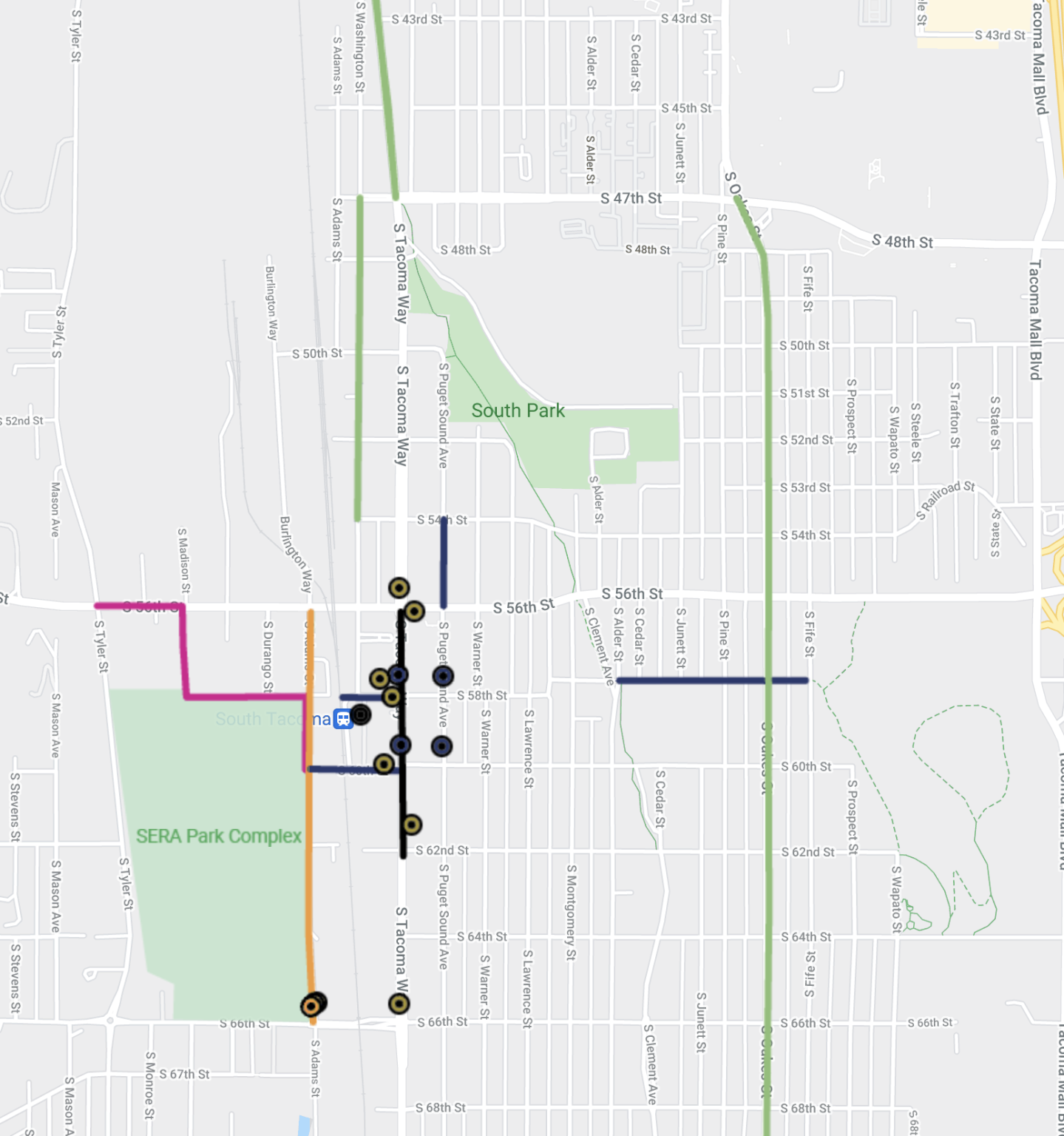 Sound Transit Proposes South Tacoma and Lakewood Station Access ...