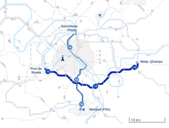Map of the Grand Paris Express, Europe’s Largest Transit Expansion ...