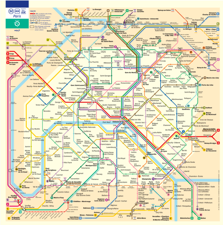 Map of the Grand Paris Express, Europe’s Largest Transit Expansion ...