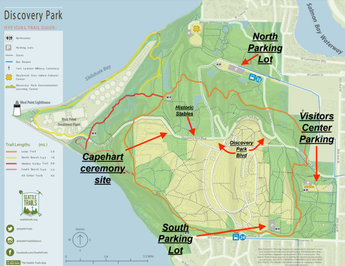 Upcoming Events: Discovery Park Walking Tour Saturday and Cowen Park ...
