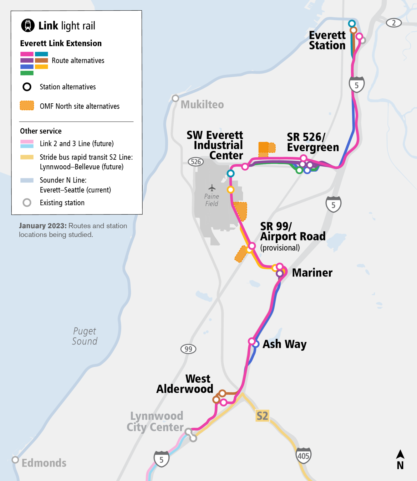 Sound Transit Outlines Promising Everett Link Cost Reductions, Bleaker ...