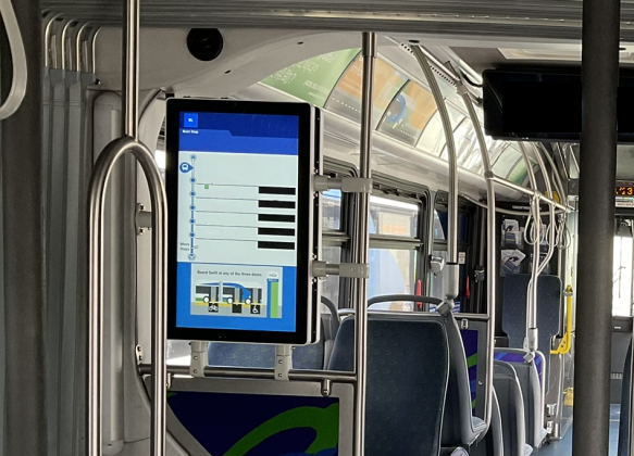 Modern Digital Signage Coming to Community Transit Swift Buses » The ...
