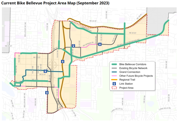 Bellevue Seeks Public Feedback on 15 Miles of New Bike Infrastructure ...