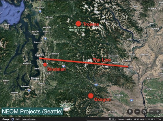 NEOM Seattle – What the Saudi Megaprojects Would Look Like On Puget ...