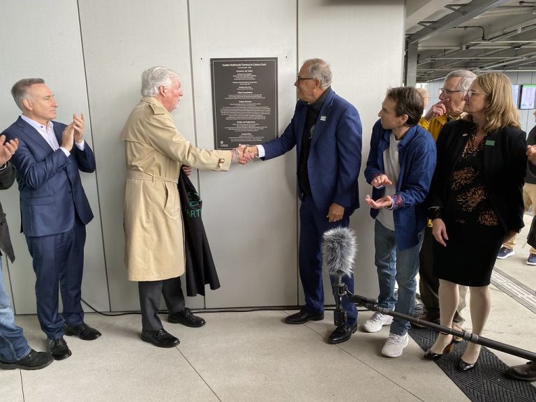 New Marion Street Pedestrian Bridge Caps Off Colman Dock Rebuild » The ...