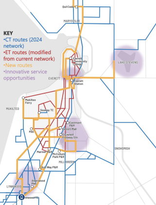 Everett Transit Still Studying Merger, Outlines Service Growth Strategy ...