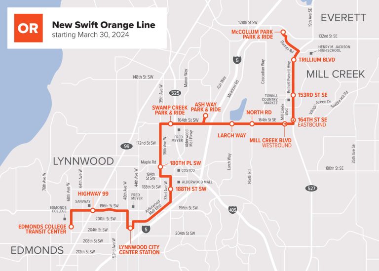 Orange Line Is an Early Hit, Community Transit Plans Further Expansion ...