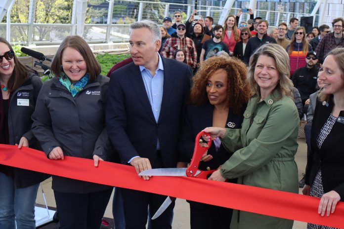 Transformative Pedestrian Bridge Opens at Redmond Technology Station ...