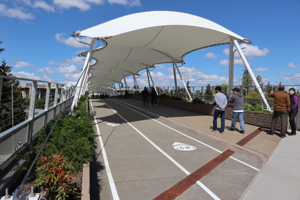 Transformative Pedestrian Bridge Opens at Redmond Technology Station ...