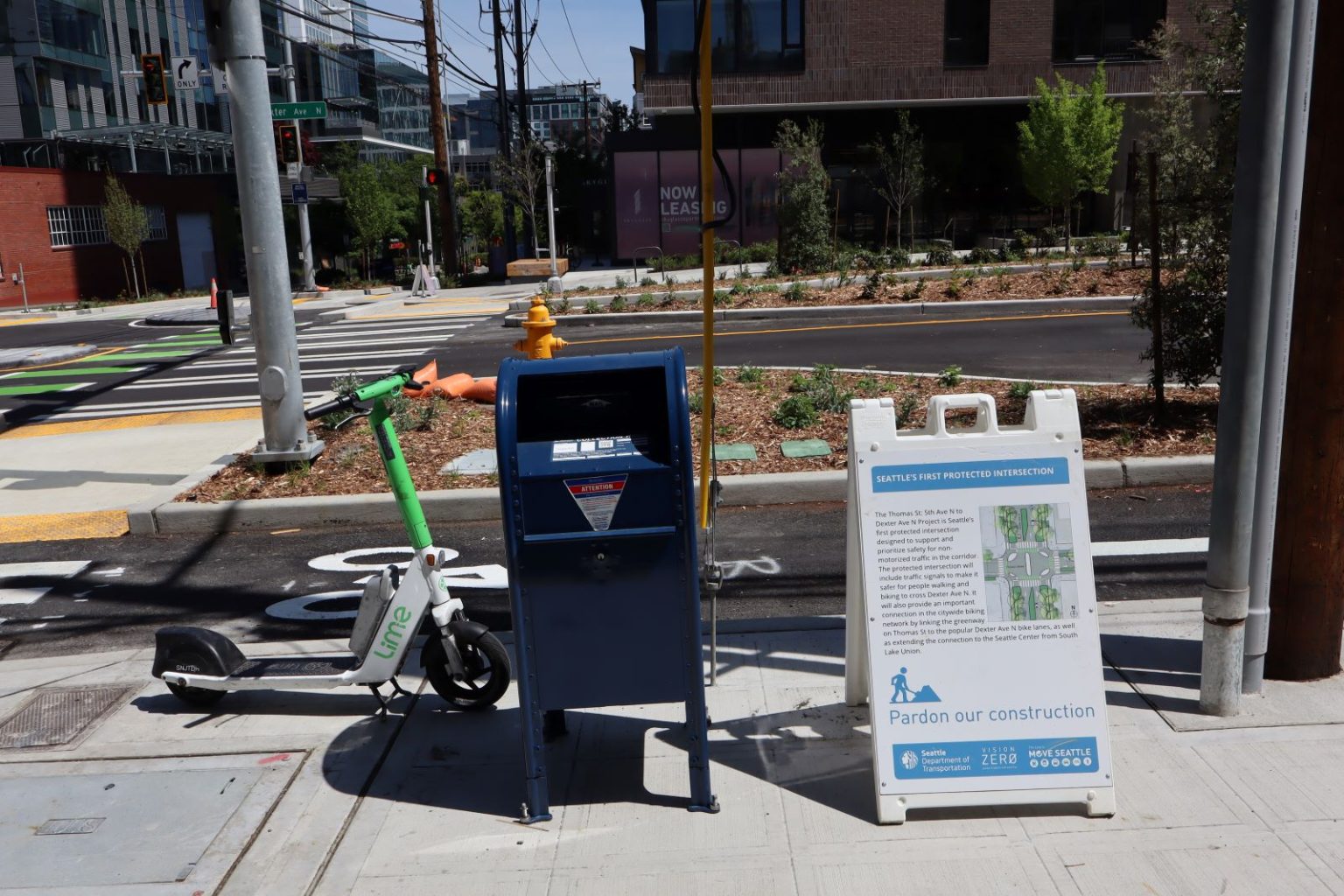 Seattle’s First Protected Intersection Opens at Dexter and Thomas » The ...