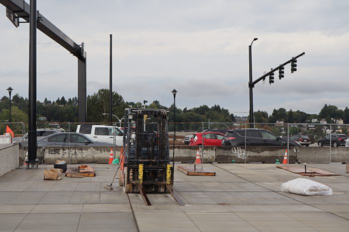 First Look at Montlake’s Highway Lid and Pedestrian Bridge, Opening ...