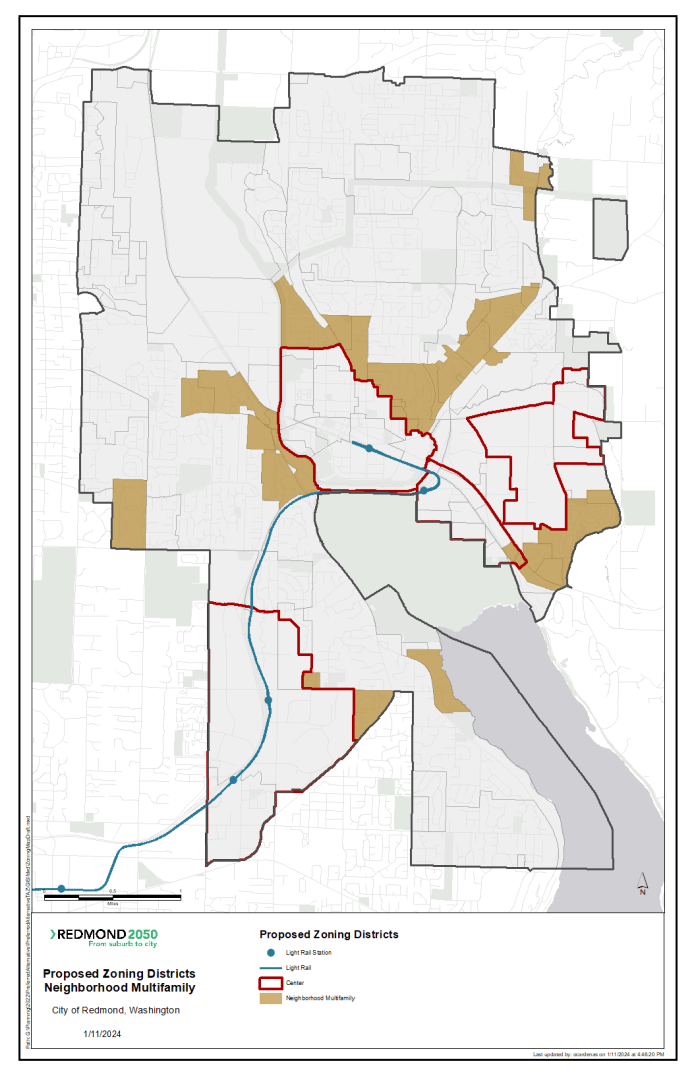 Redmond Greenlights Center Upzones, Sixplexes Citywide, Higher ...