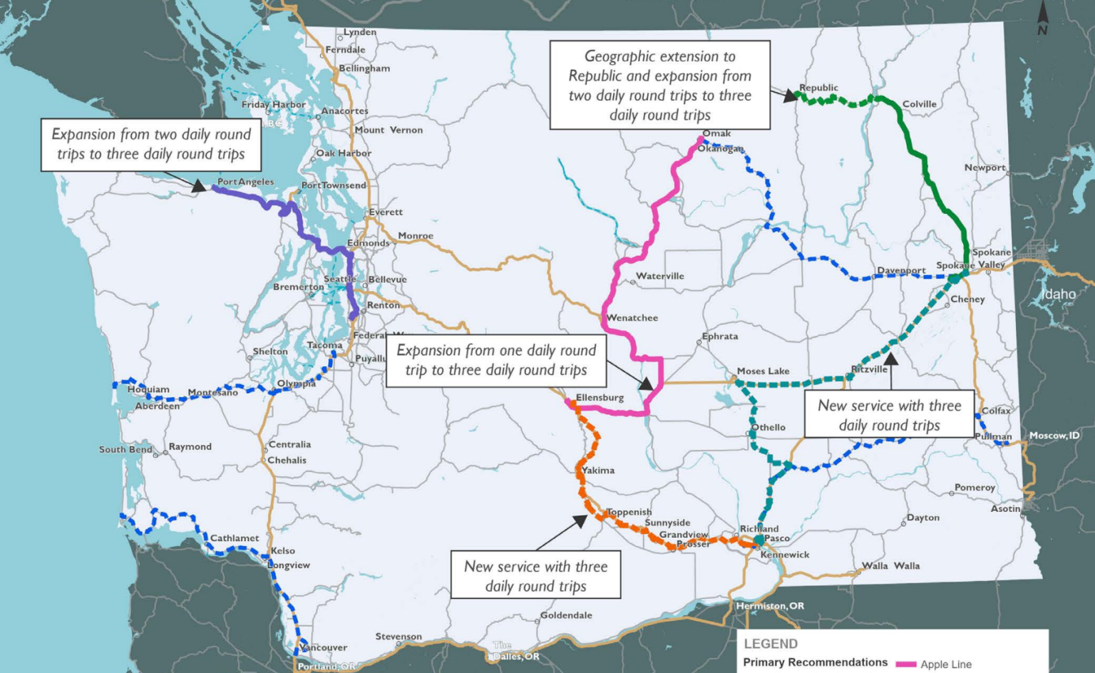 WSDOT Report Proposes Expansion Path for Washington’s Intercity Bus ...
