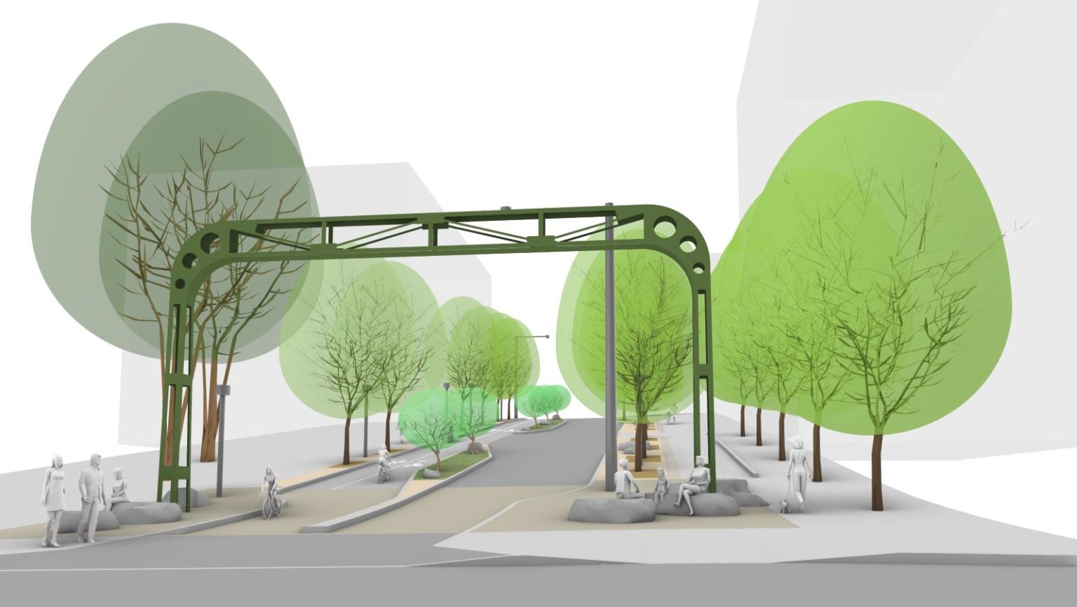 Seattle Breaks Ground on Bell Street Bike Lane, Waterfront Park Linkage ...
