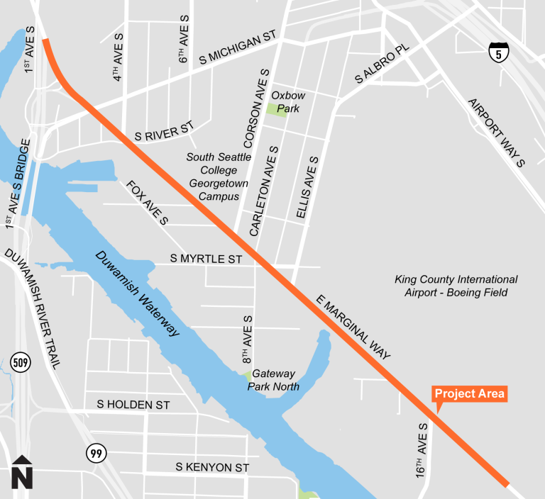 E Marginal Way Revamp Would Add New Multimodal Connections in ...